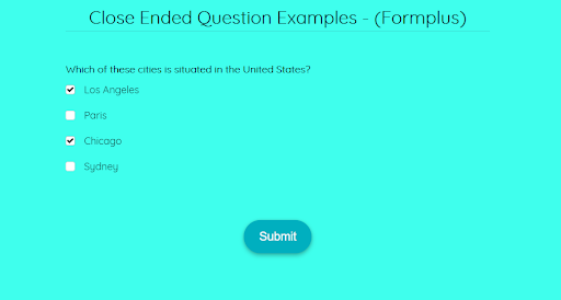 What are Close Ended Question Examples & Types?